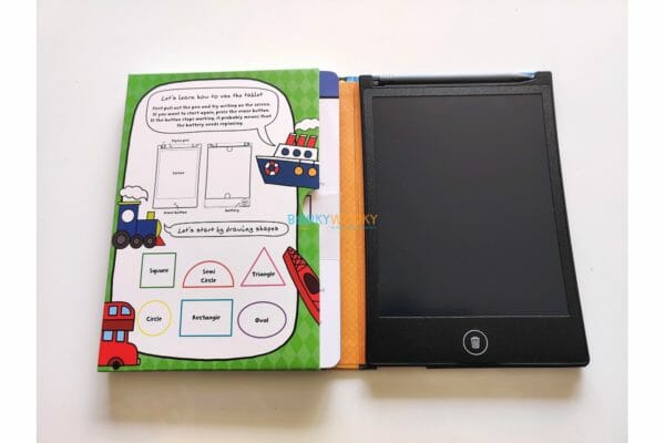 Things That Go LCD Tablet with Flashcards Pack – – Booky Wooky