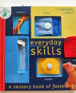 Everyday Skills A Sensory Book of Fastenings My World – – Booky Wooky