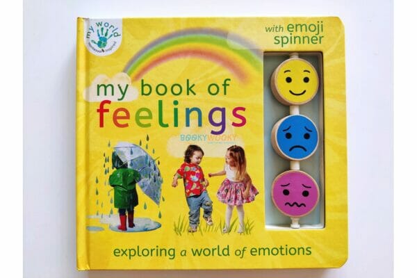 My Book of Feelings with Emoji Spinner My World – – Booky Wooky