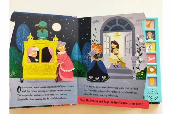 Cinderella A Story Sound book – – Booky Wooky