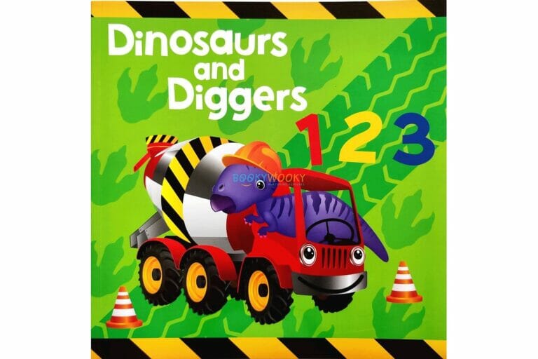 Dinosaurs and Diggers 123 – – Booky Wooky