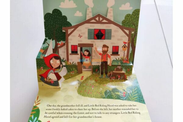 Little Red Riding Hood Fairy Tale Pop-up Book – – Booky Wooky