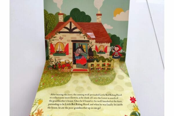 Little Red Riding Hood Fairy Tale Pop-up Book – – Booky Wooky
