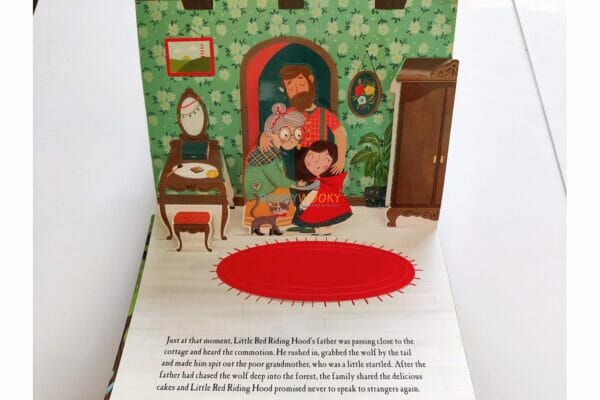 Little Red Riding Hood Fairy Tale Pop-up Book – – Booky Wooky
