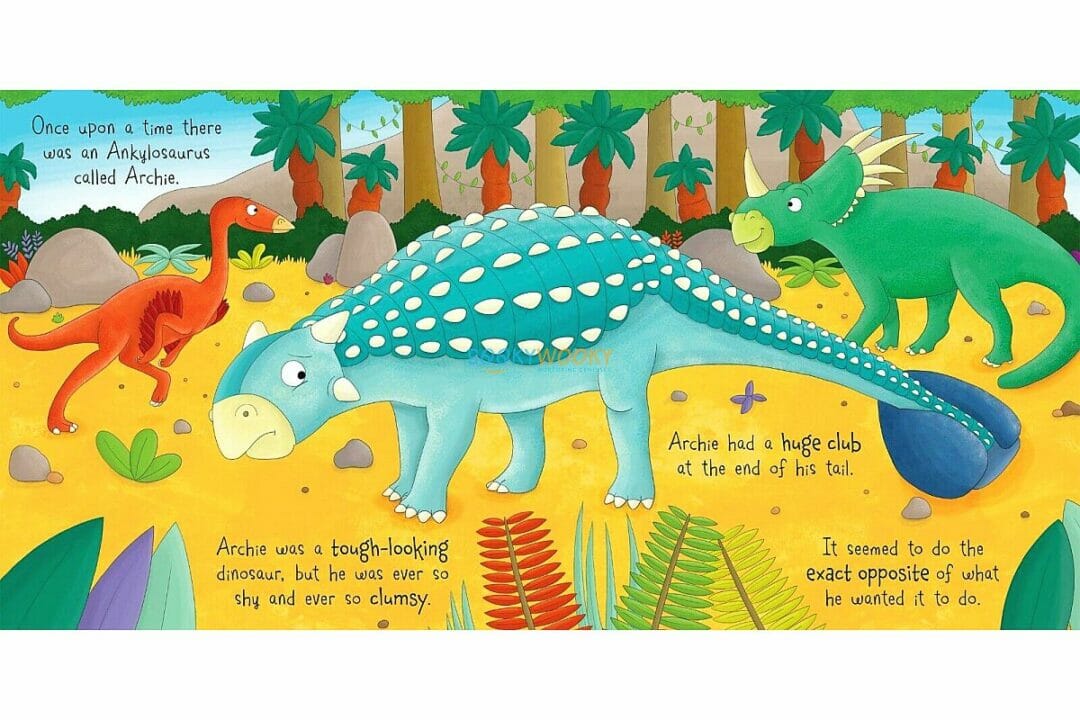 Dinosaur Adventures Ankylosaurus – – Booky Wooky
