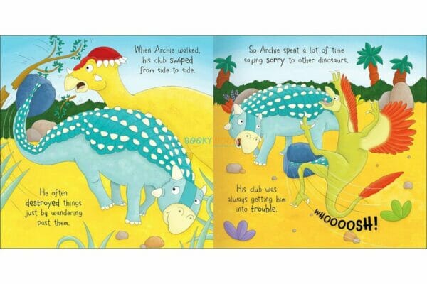 Dinosaur Adventures Ankylosaurus – – Booky Wooky