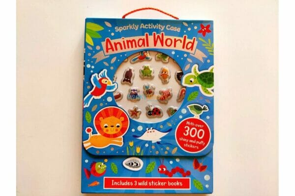 Sparkly Activity Case Animal World – – Booky Wooky