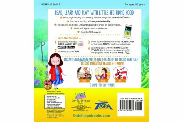 Little Red Riding Hood: A Come to Life Book with Augmented Reality – – Booky Wooky