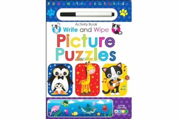 Write and Wipe: Picture Puzzles – – Booky Wooky