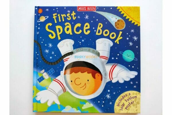 First Space Book with Poster – – Booky Wooky