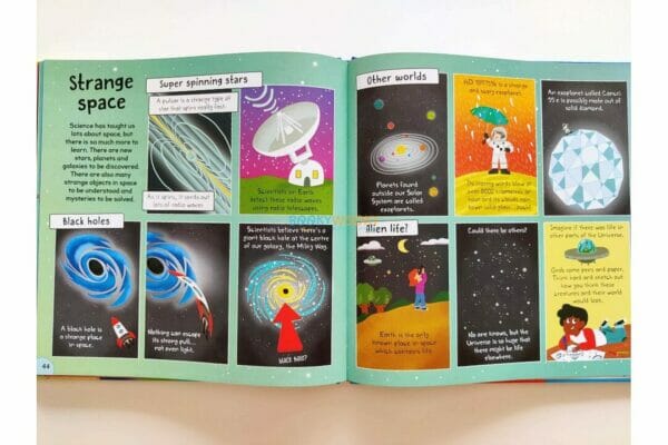 First Space Book with Poster – – Booky Wooky