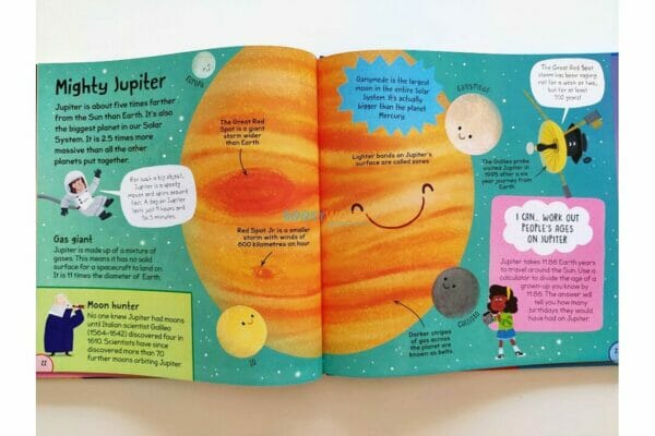 First Space Book with Poster – – Booky Wooky