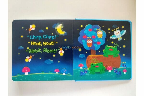 Rooster Says Cock a Doodle doo BoardBook – – Booky Wooky