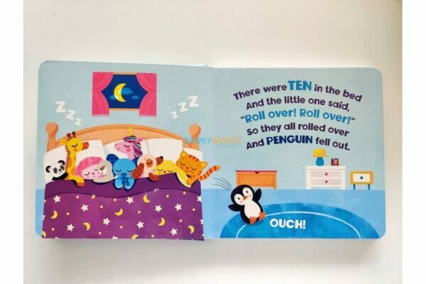 Ten in the Bed A Bedtime Counting Book BoardBook – – Booky Wooky