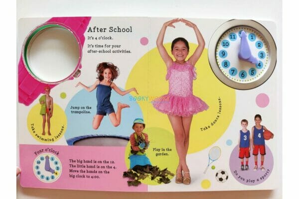 First Steps What’s the Time Clock Book – – Booky Wooky