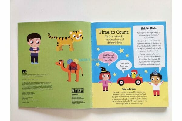 My First Counting Activity Book – – Booky Wooky