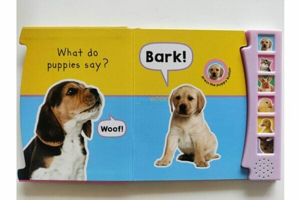 Animal Babies an Animal Sounds Book – – Booky Wooky