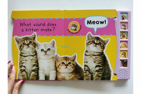 Animal Babies an Animal Sounds Book – – Booky Wooky