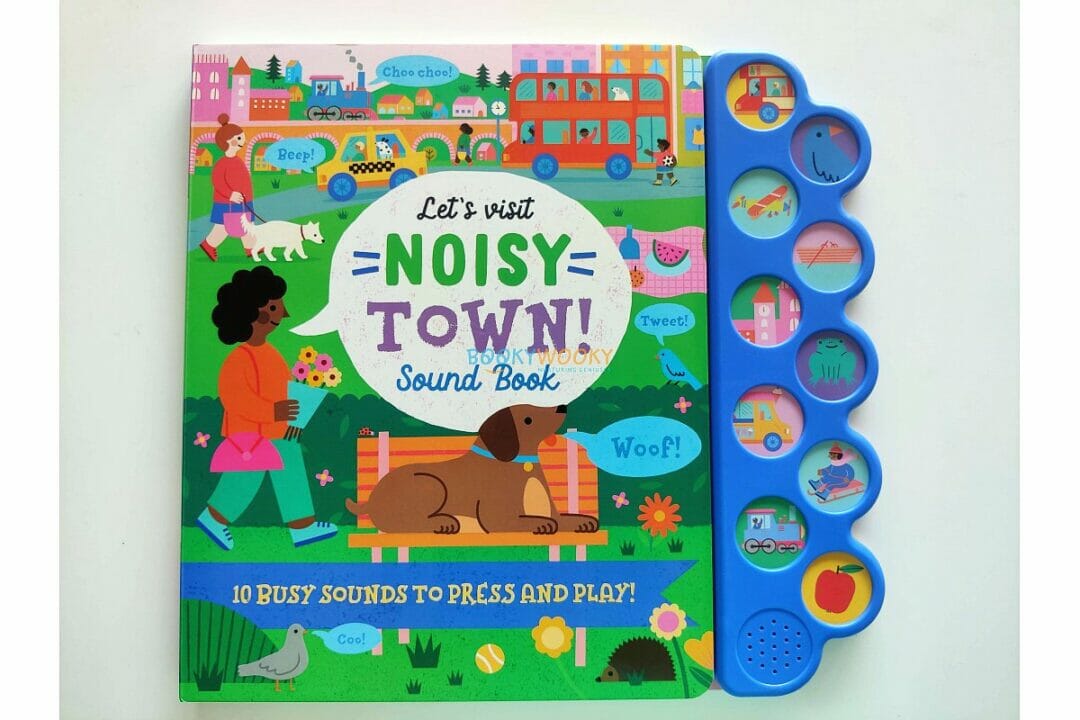 Let’s Visit Noisy Town Sound Book – – Booky Wooky