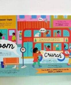 Let’s Visit Noisy Town Sound Book – – Booky Wooky