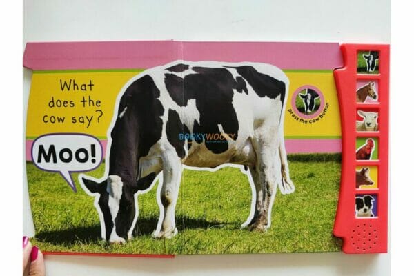 On the Farm an animal Sounds Book – – Booky Wooky