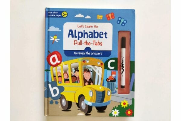Let’s Learn the Alphabet Pull-the-Tabs – – Booky Wooky