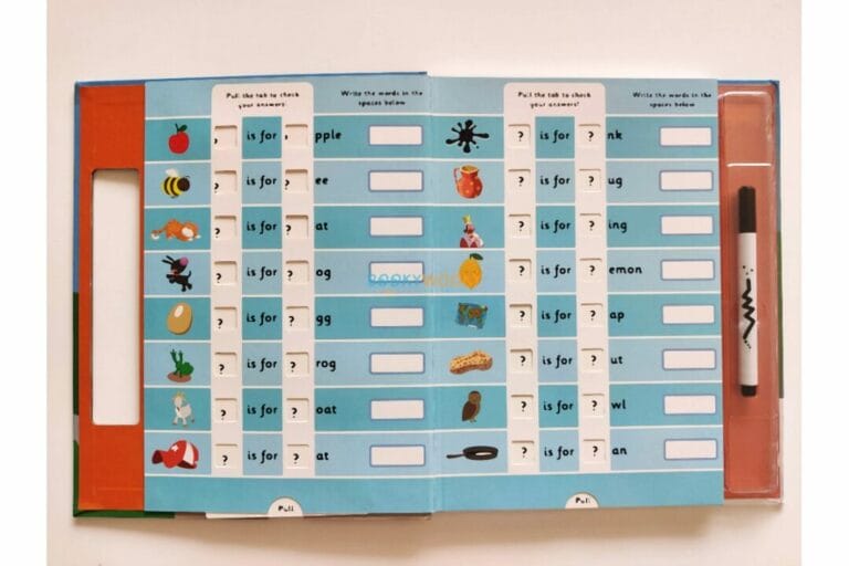 Let’s Learn the Alphabet Pull-the-Tabs – – Booky Wooky