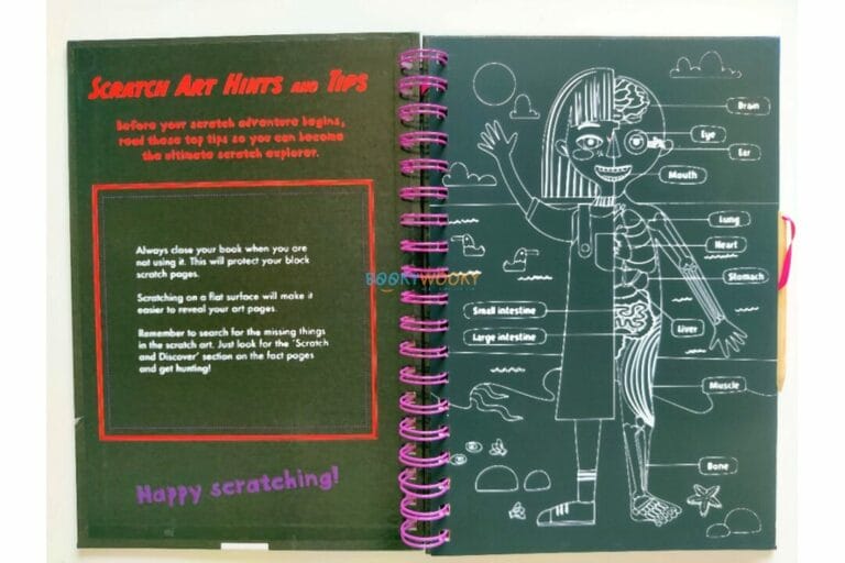 Scratch & Explore Human Body – – Booky Wooky