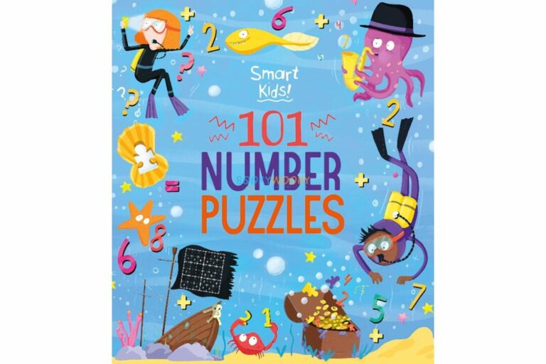 101 Number Puzzles Smart Kids – – Booky Wooky