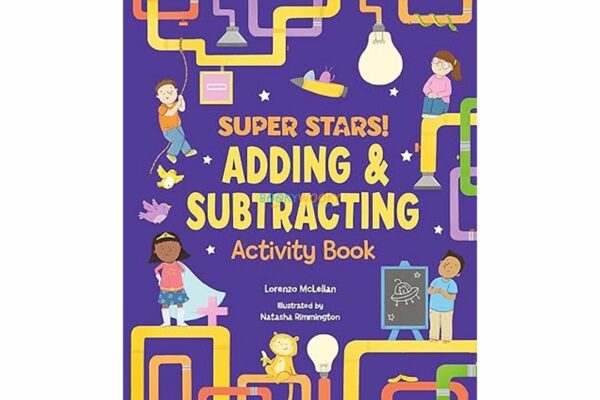 Super Stars Adding & Subtracting Activity Book – – Booky Wooky