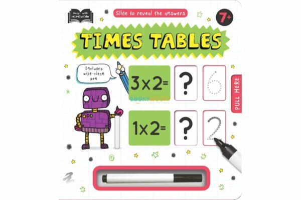 Times Tables Slide to revel the answers – – Booky Wooky