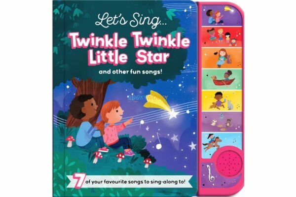 Let’s Sing Twinkle Twinkle Little Star 7 Sounds Book – – Booky Wooky