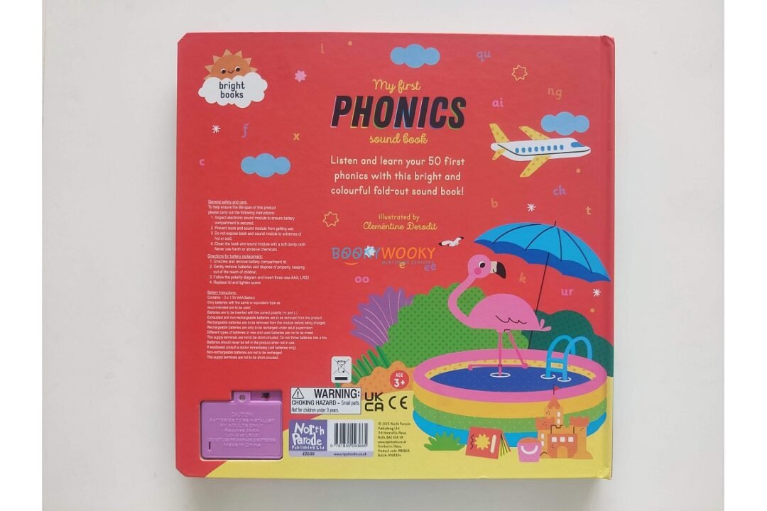 My First Phonics Sound Book – 50 Sound Buttons – – Booky Wooky